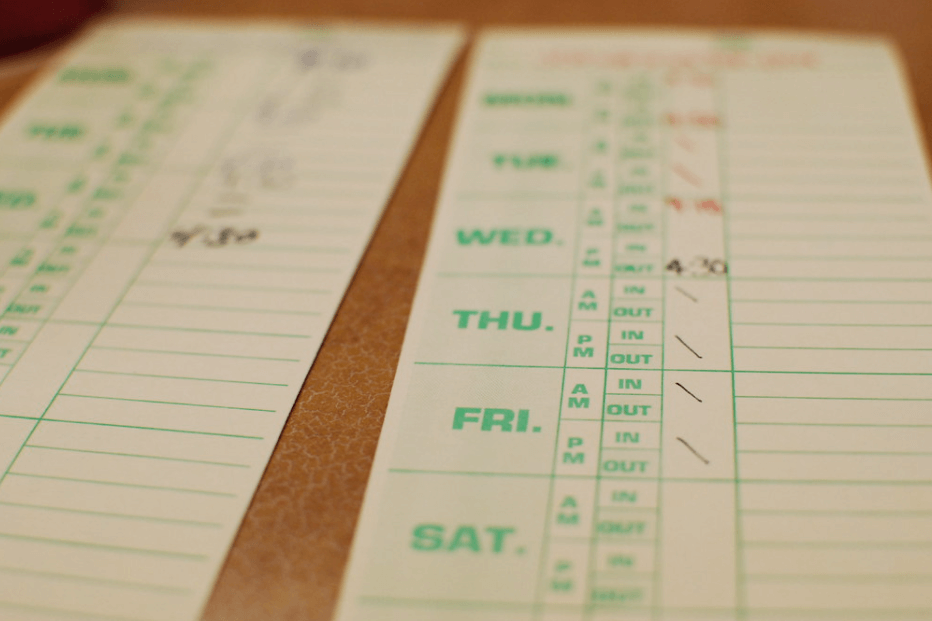 The Underlying Problem of Missing Timecards - Bilflo